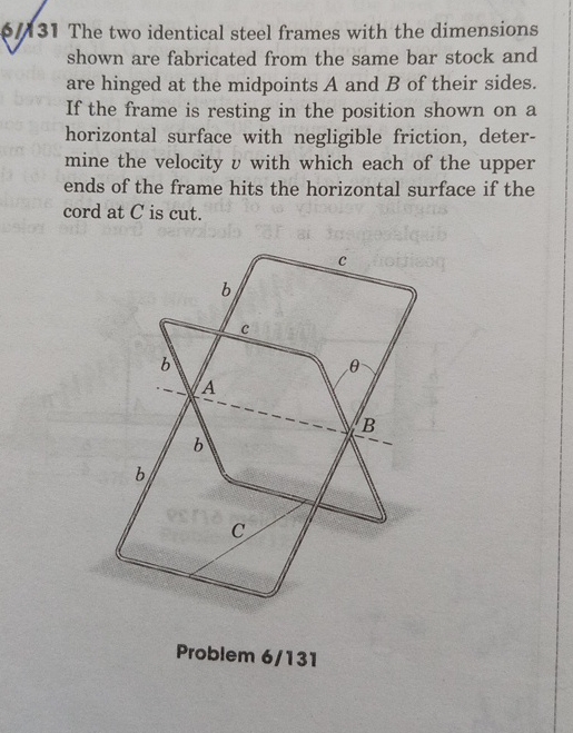 Solved 6// 31 ﻿The two identical steel frames with the | Chegg.com