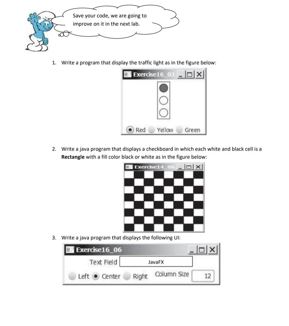 Solved 1. Write a program that display the traffic light as | Chegg.com Solved 1. Write a program that display the traffic light as | Chegg.com