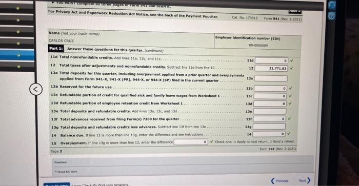 For Privacy Act and Paperwork Reduction Act Notice, | Chegg.com