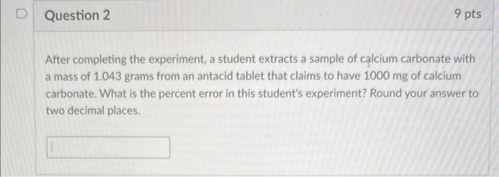 Solved After completing the experiment, a student extracts a | Chegg.com