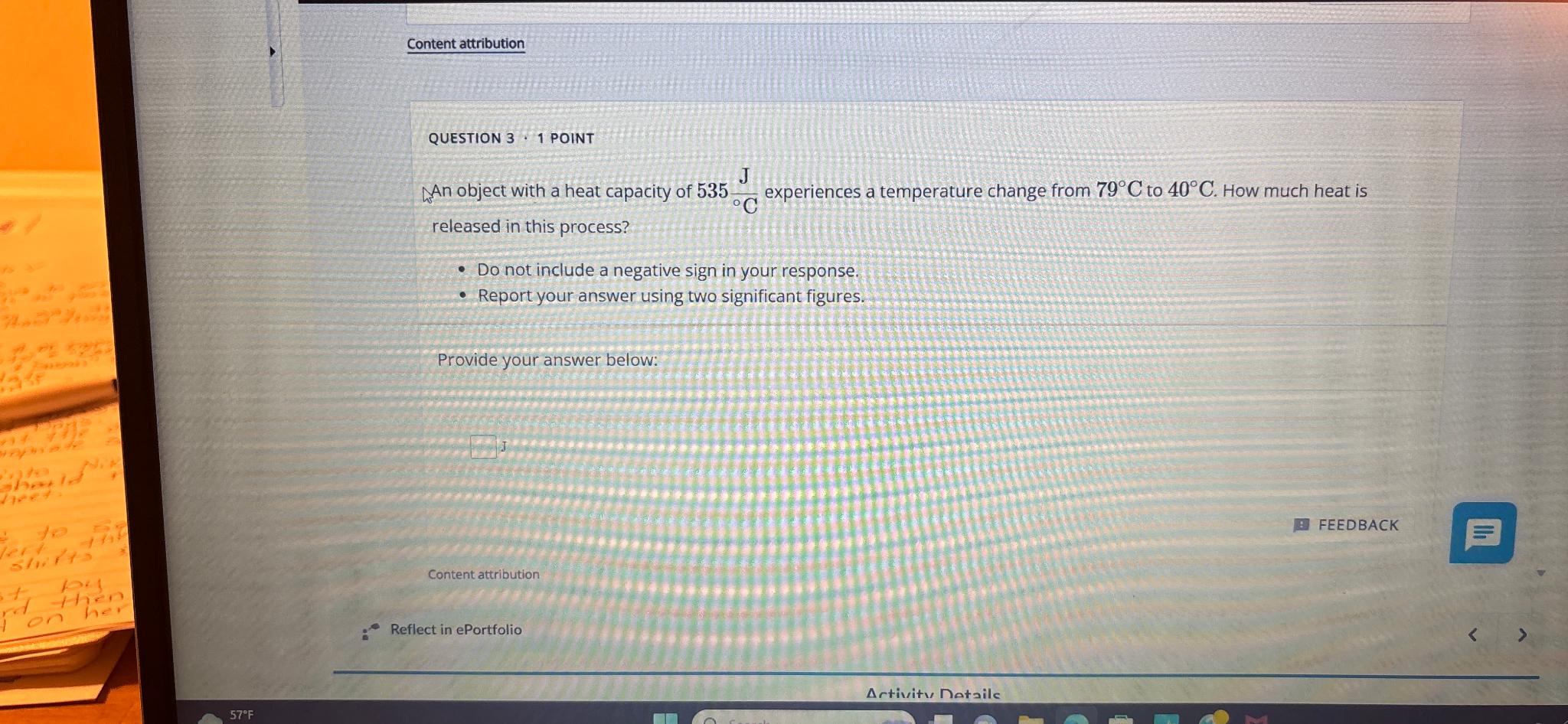 Solved Content Attributionquestion 3 1 ﻿pointan Object 