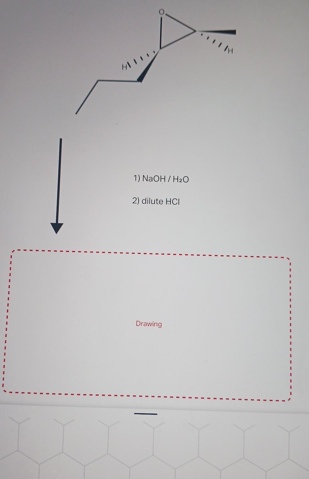 Solved 1) NaOH/H2O 2) dilute HCl DrawingQuestion 36 of 49 1) | Chegg.com