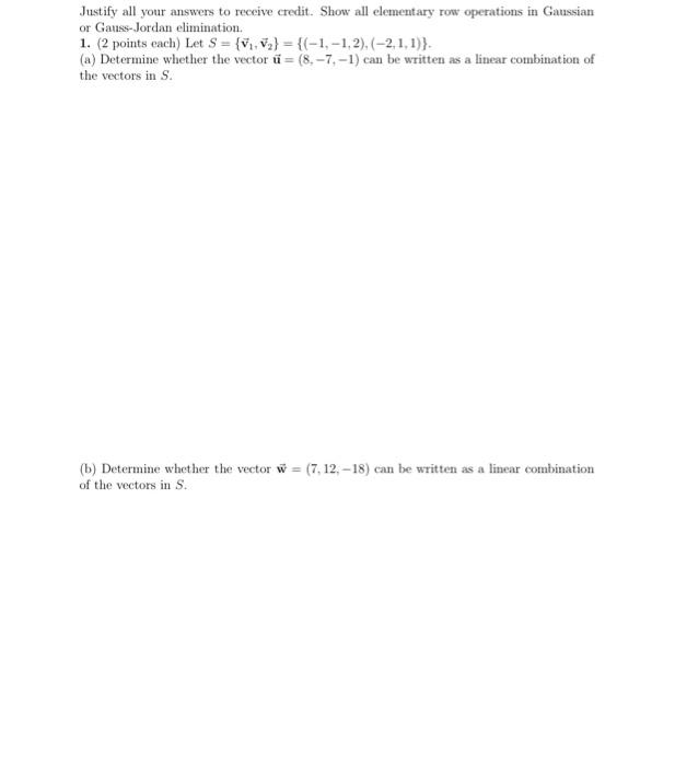 Solved Justify all your answers to receive credit. Show all | Chegg.com