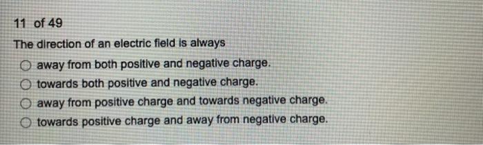 Solved A positive charge is placed in the center of four | Chegg.com