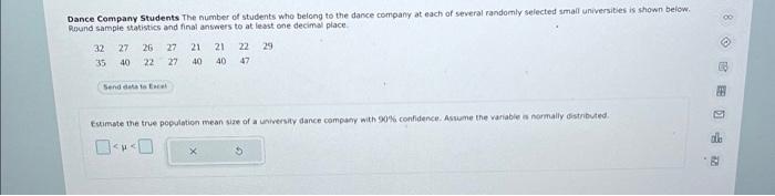 Solved Use - The t Distribution Table to find the tc/2 value | Chegg.com