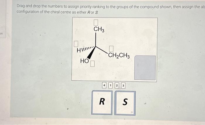 Solved Drag and drop the numbers to assign priority ranking | Chegg.com