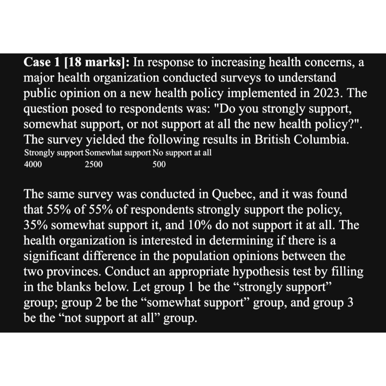 Solved [1 ﻿mark] ﻿State the null and alternative hypotheses | Chegg.com
