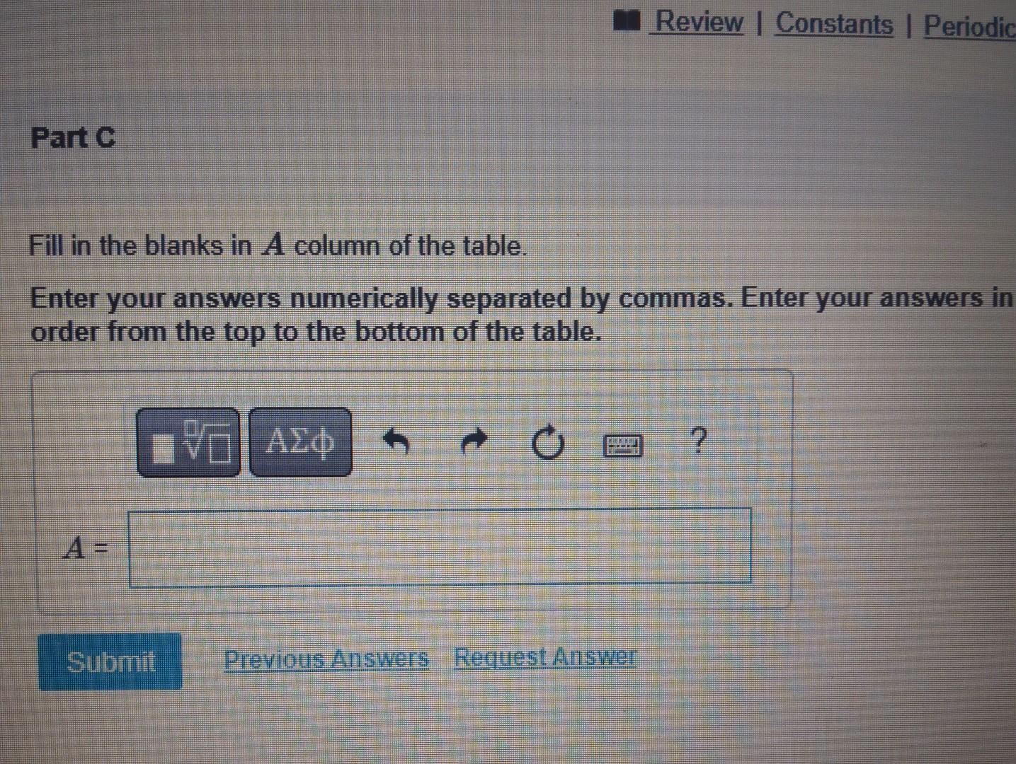 Solved Fill in the blanks to complete the following | Chegg.com
