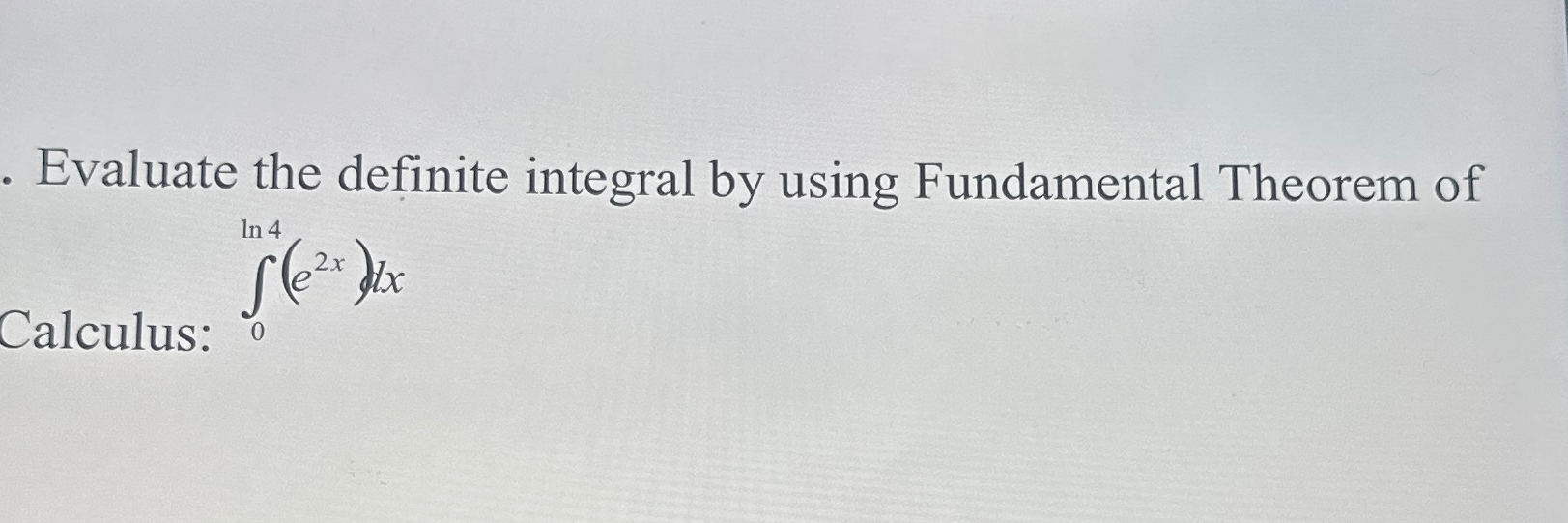 Solved Evaluate the definite integral by using Fundamental | Chegg.com