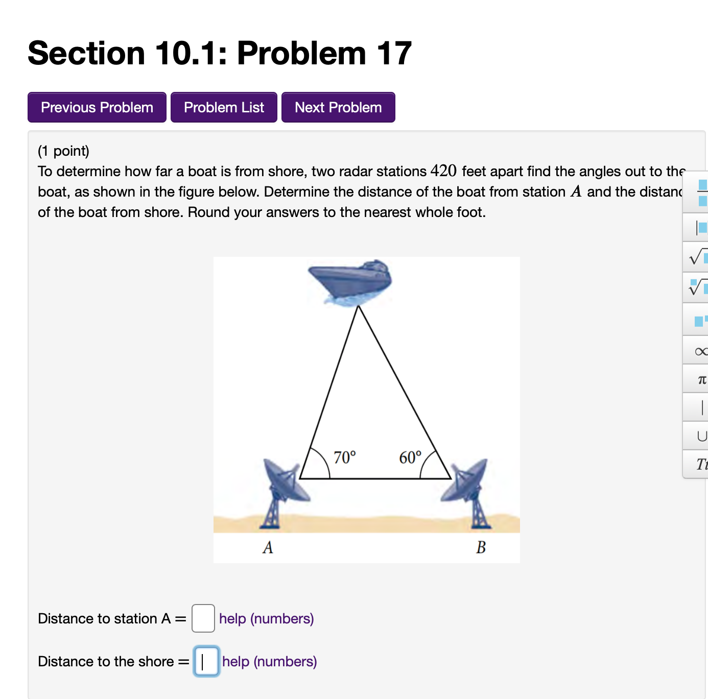 Solved Section 10.1: Problem 17(1 ﻿point)To determine how | Chegg.com