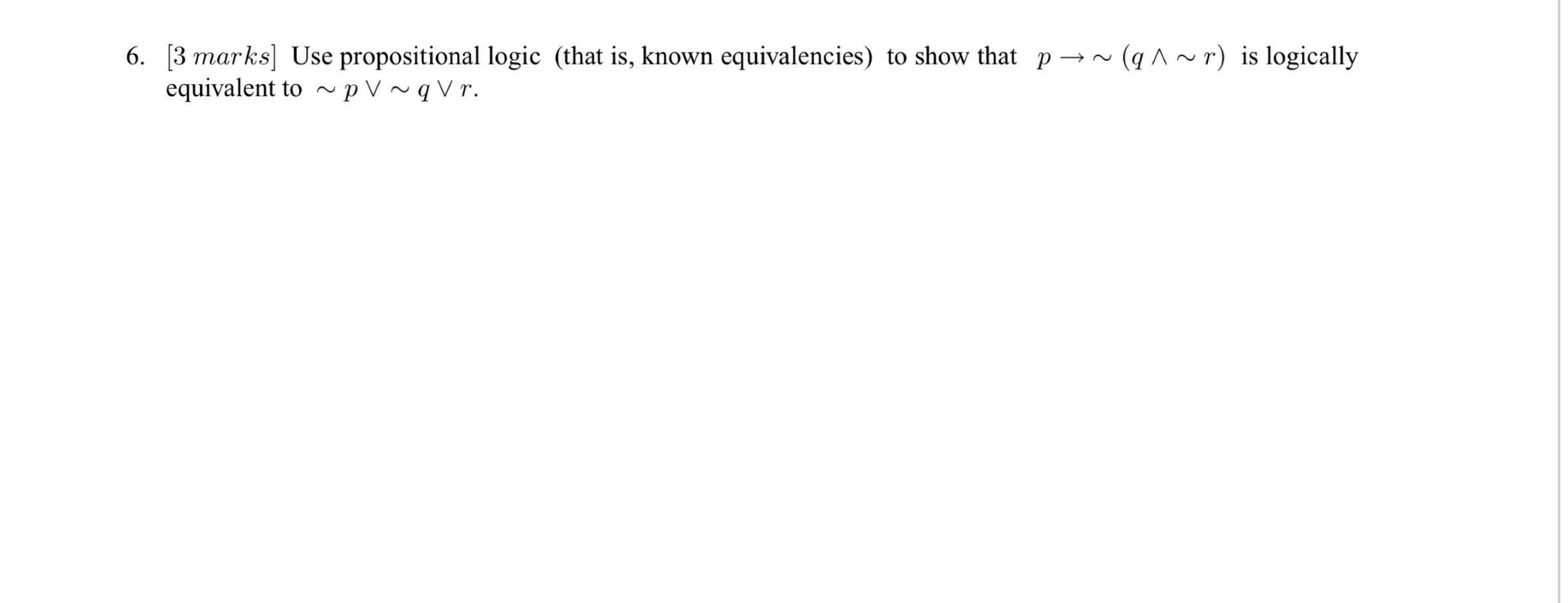 Solved Use Propositional Logic That Is ﻿known