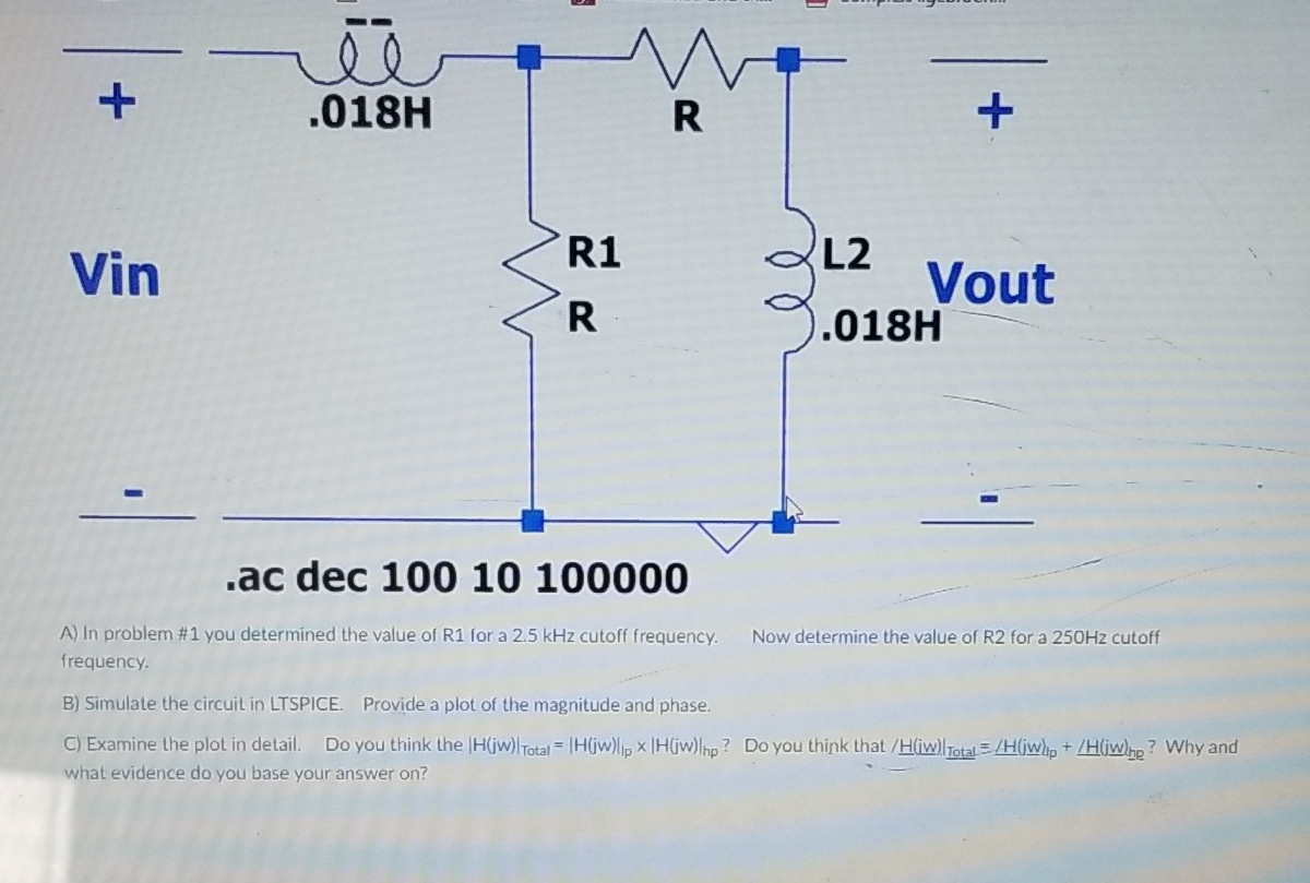 Solved .ac dec 10010100000A) ﻿In problem #1 ﻿you determined | Chegg.com