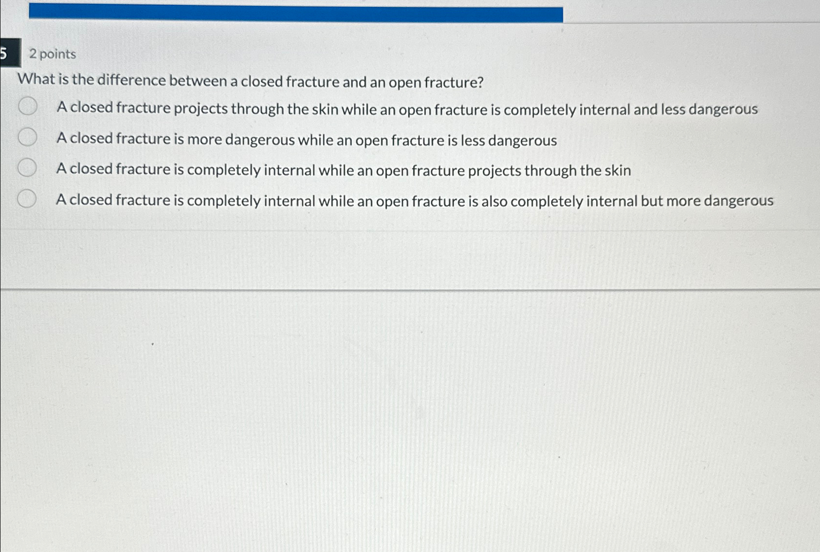Solved 5 ﻿pointsWhat is the difference between a closed | Chegg.com
