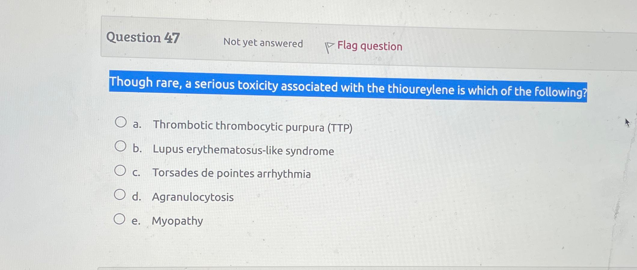 Solved Question 47Not yet answeredFlag questionThough rare, | Chegg.com Solved Question 47Not yet answeredFlag questionThough rare, | Chegg.com
