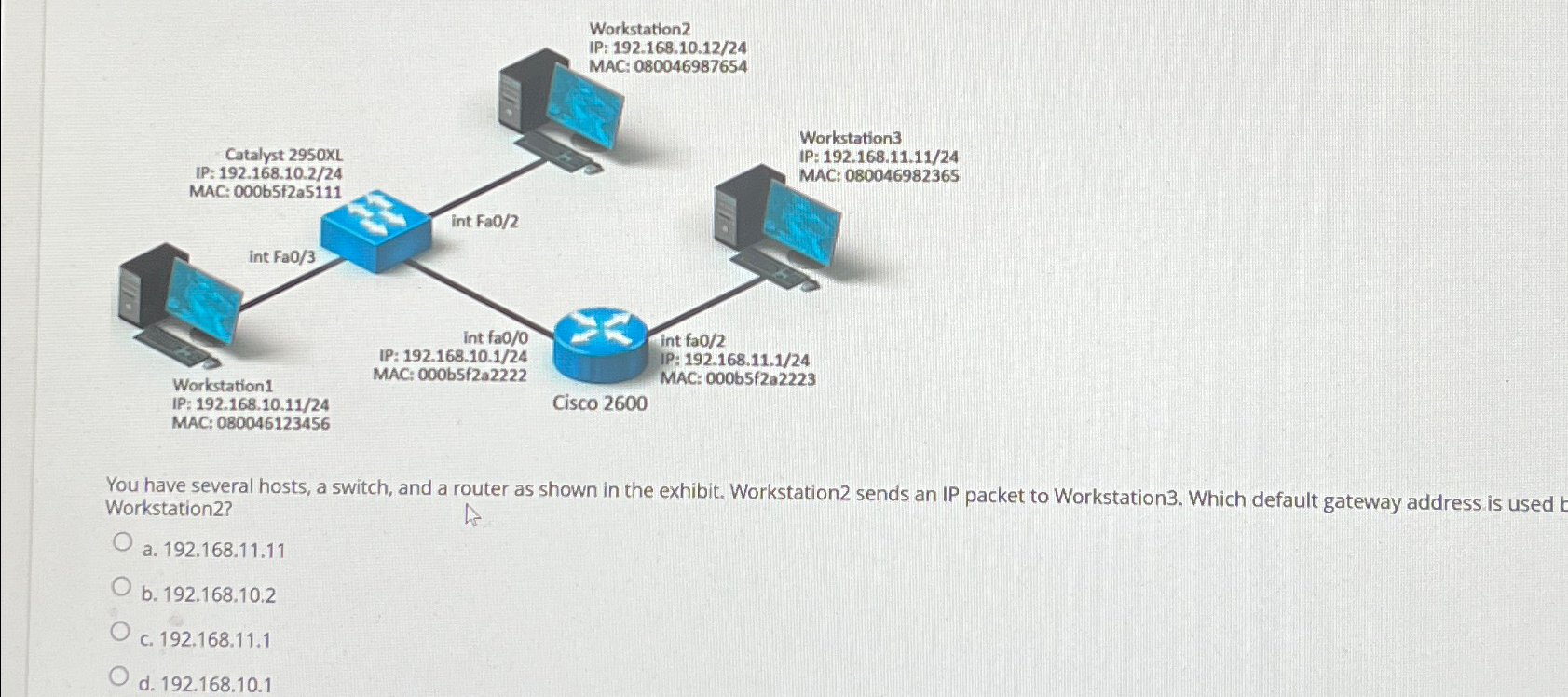 Solved You have several hosts, a switch, and a router as | Chegg.com