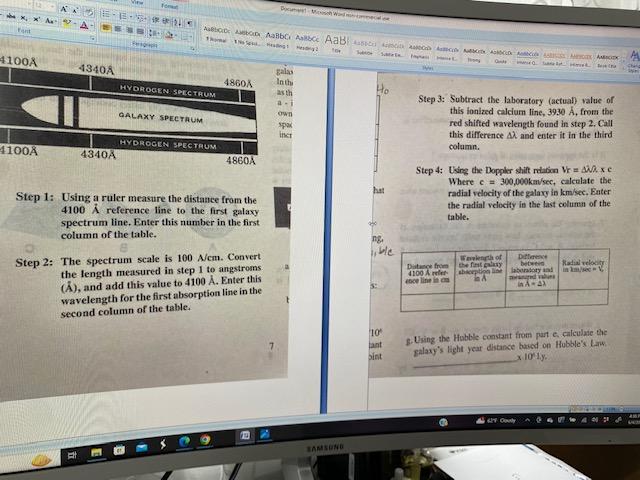 Solved Step 1: Using a ruler measure the distance from | Chegg.com