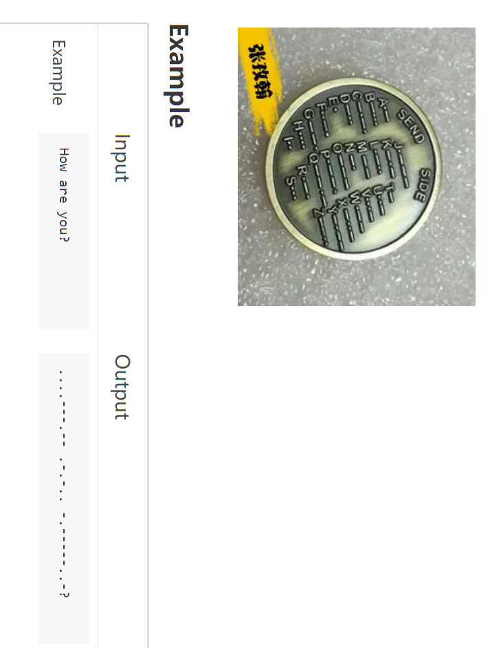 Solved Morse code conversion Description Morse code is a | Chegg.com