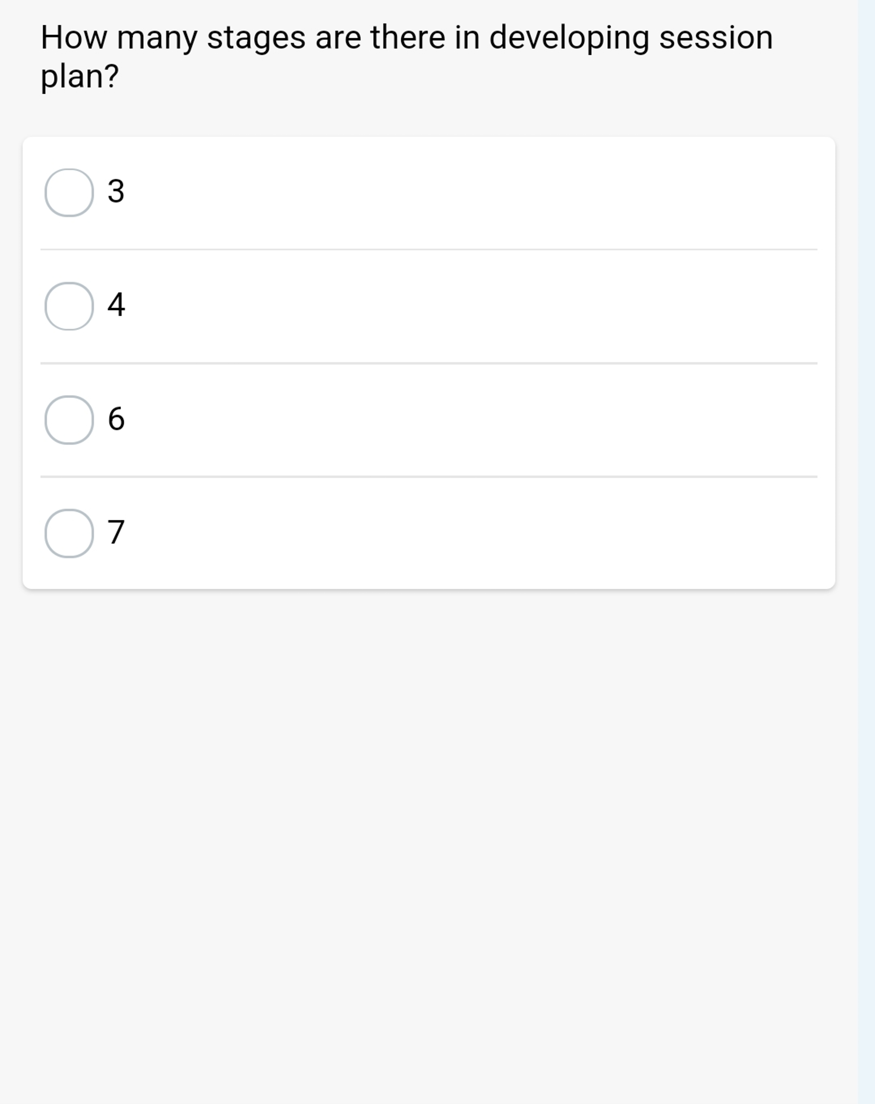 Solved How many stages are there in developing | Chegg.com