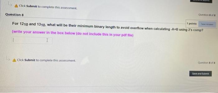 Solved Click Submit to complete this assessment. Question of | Chegg.com