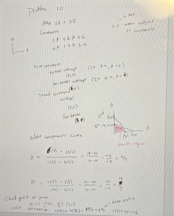 Solved problem #10 is an example of what to do for problem | Chegg.com