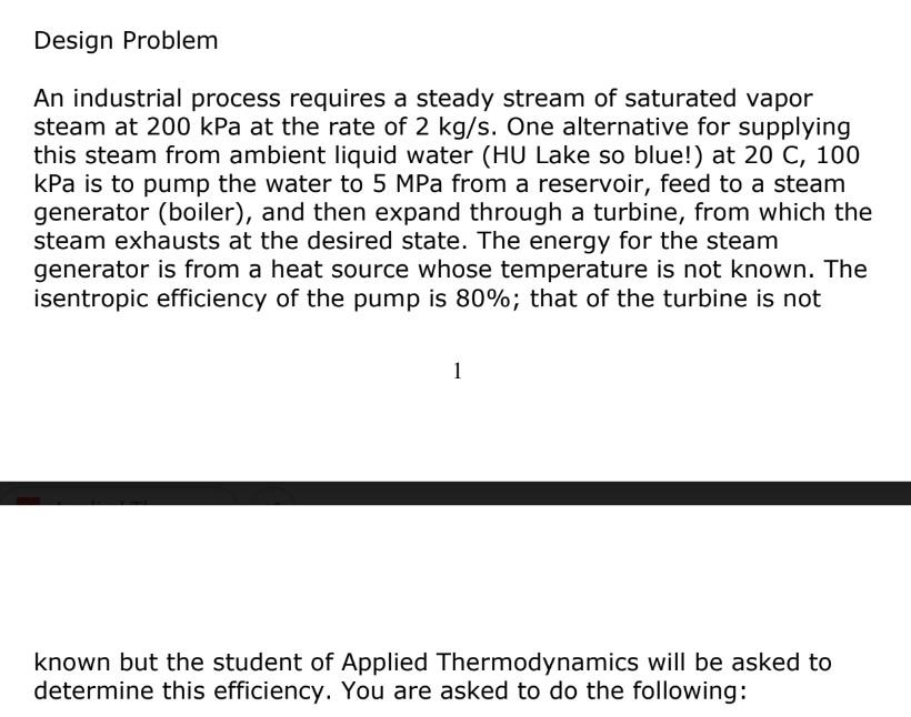 Solved (e) Calculate the turbine isentropic efficiencies | Chegg.com