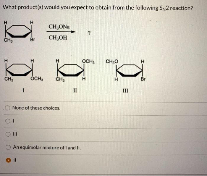 Solved What product(s) would you expect to obtain from the | Chegg.com