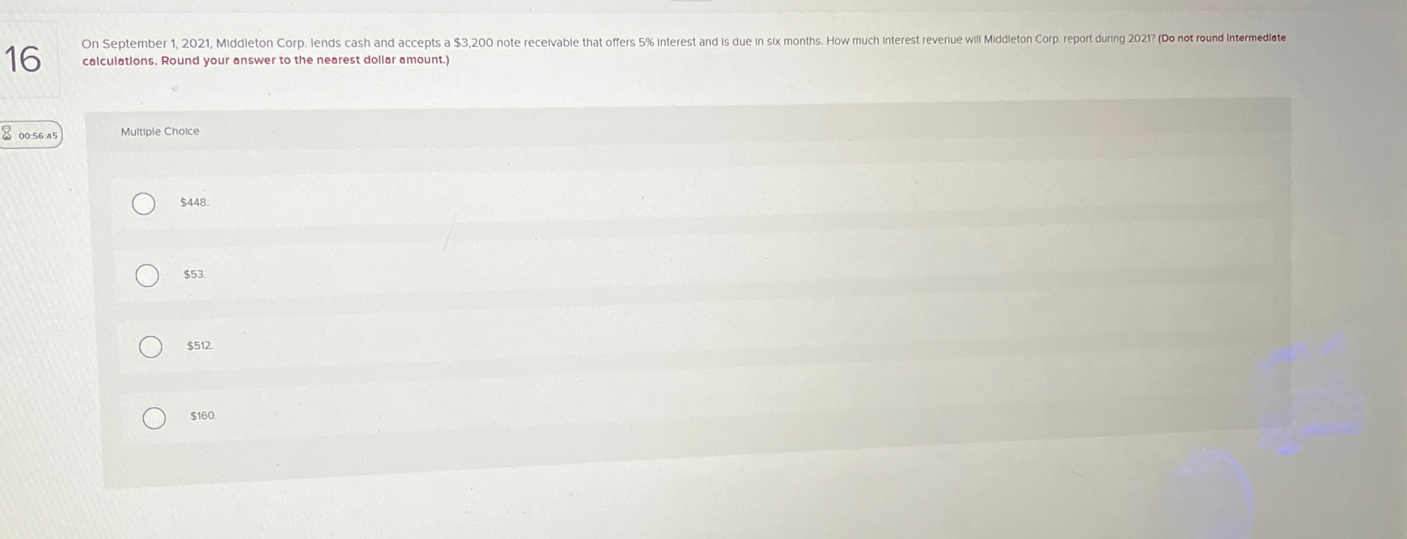 Solved 16colculations. Round your answer to the nearest | Chegg.com