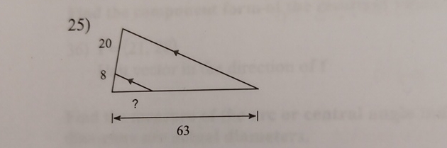 Solved Find the missing side length | Chegg.com