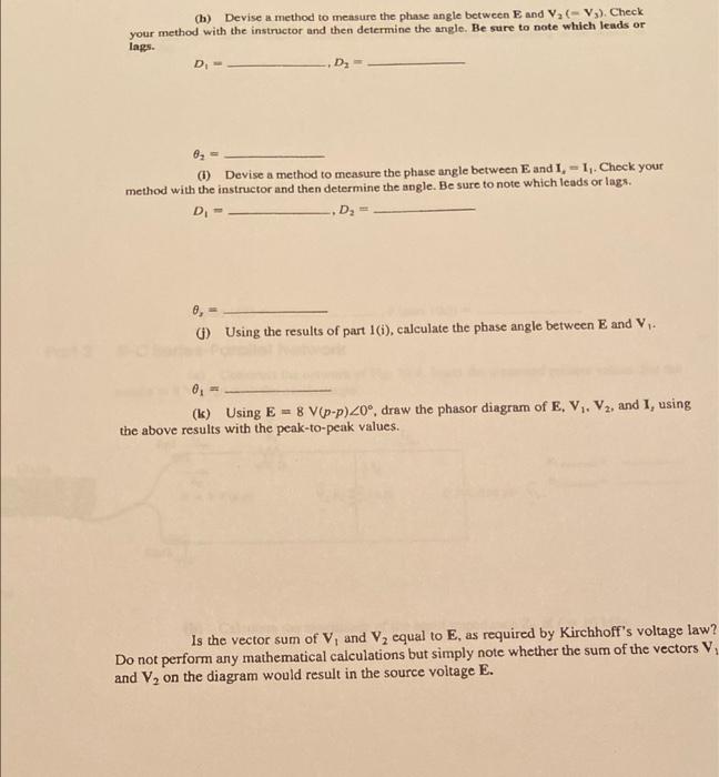 Solved Part 1 R-L Series-Parallel Network (a) Construct the | Chegg.com