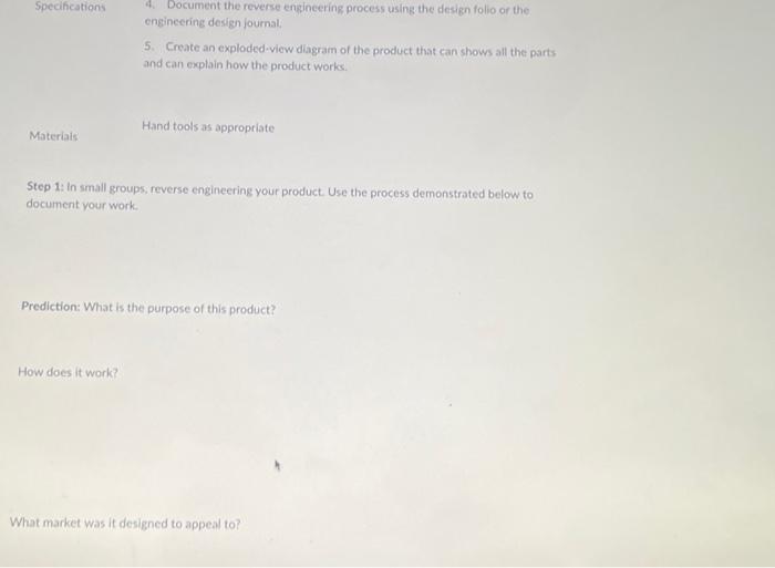 Solved Foundations of Technology Unit 4. Systems Engineering | Chegg.com