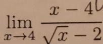 Solved limx→4x-4x2-2 | Chegg.com