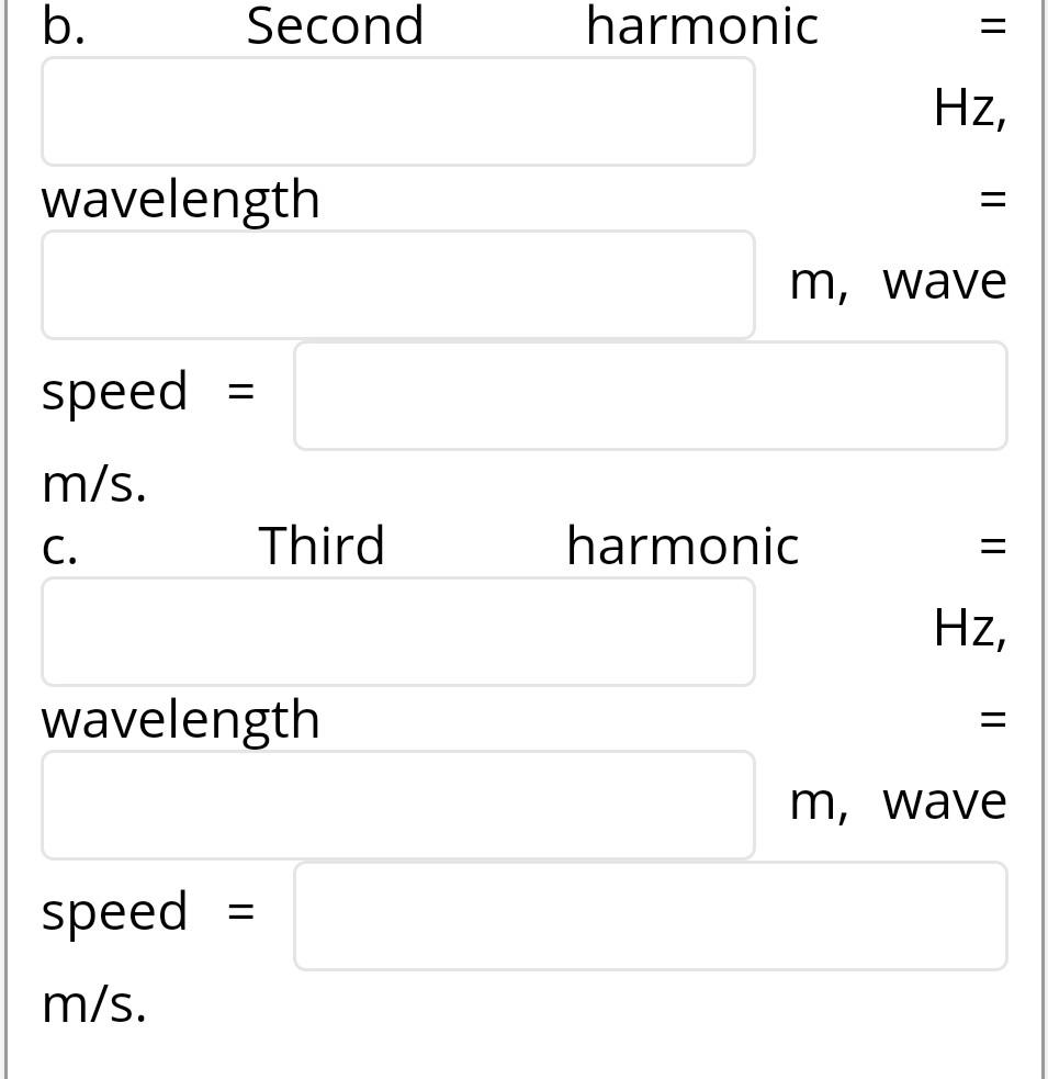 Solved Check your understanding: Standing waves on a string | Chegg.com