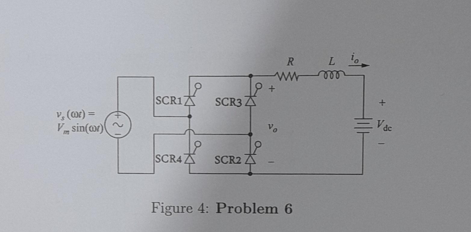 Solved P6 Full Wave Rectifier For The Single Phase 6716