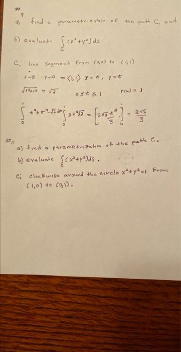 Solved Fn a) find a parametrization of the path C and b) | Chegg.com