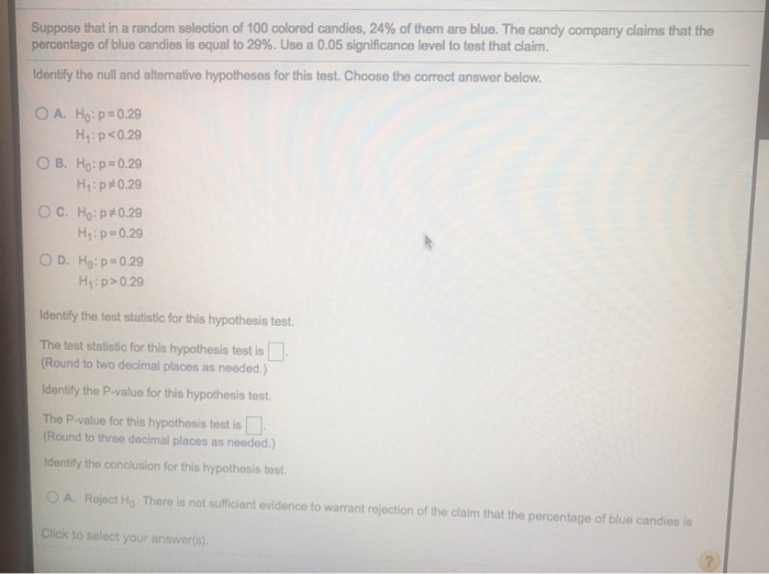 Solved Suppose that in a random selection of 100 colored | Chegg.com