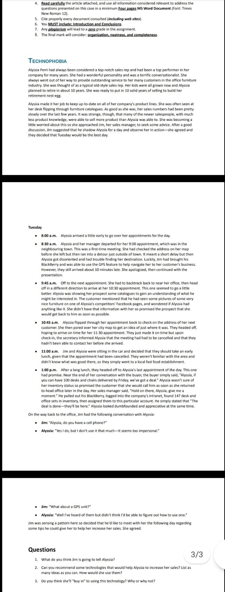 Solved 4 Read Carefully The Article Attached And Use All Chegg