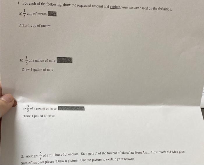 Solved 1. For each of the following, draw the requested | Chegg.com