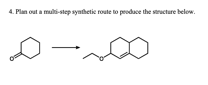 Solved Plan out a multi-step synthetic route to produce the | Chegg.com