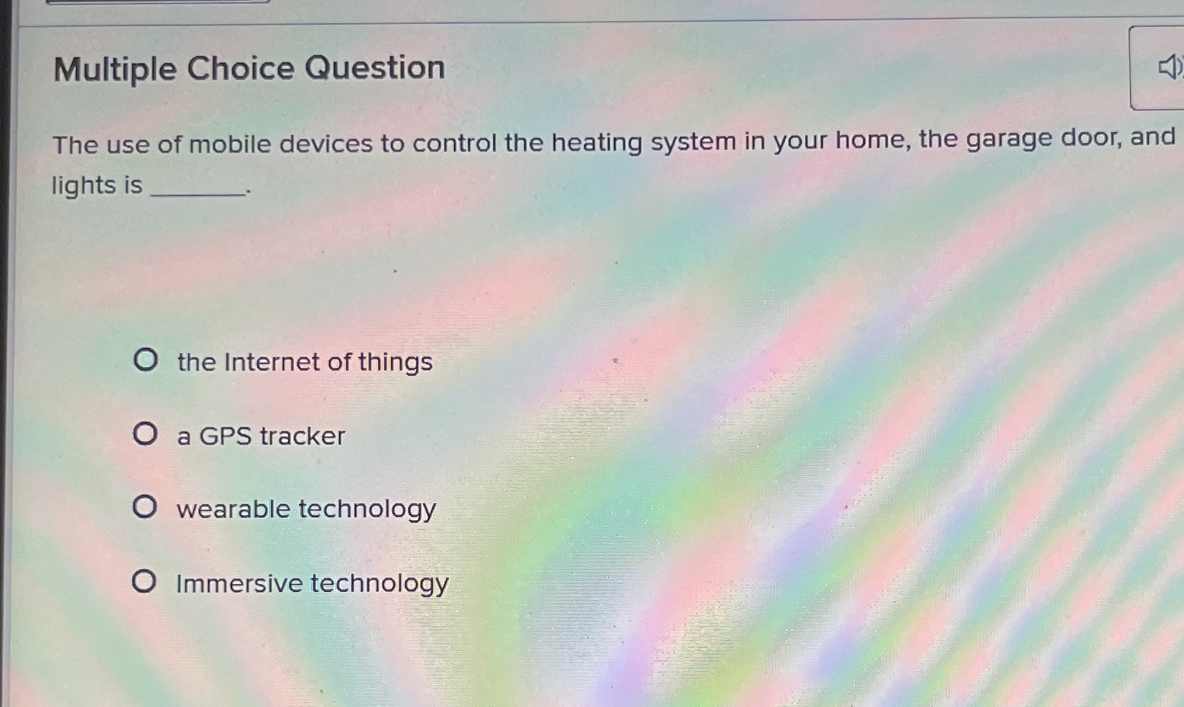Solved Multiple Choice QuestionThe use of mobile devices to | Chegg.com
