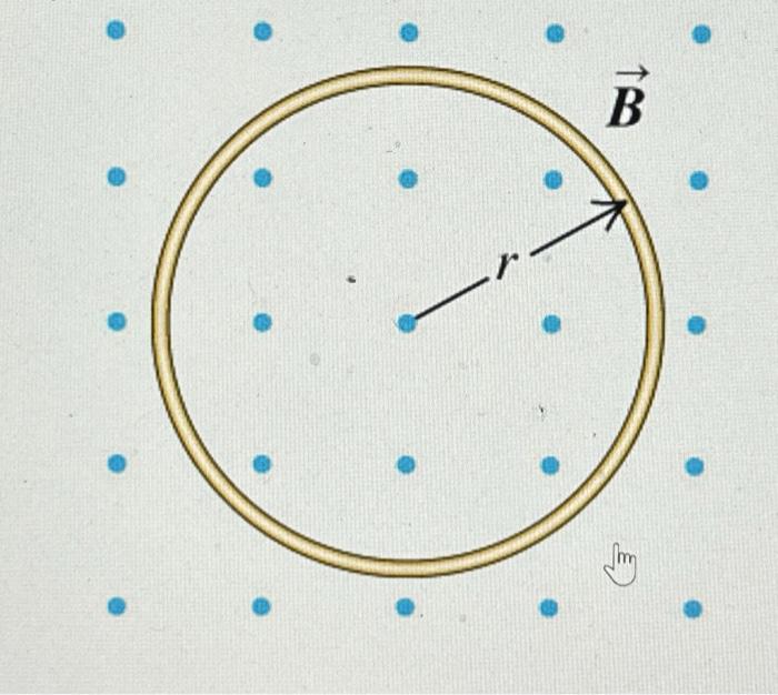Solved Is the induced current in the loop clockwise or | Chegg.com