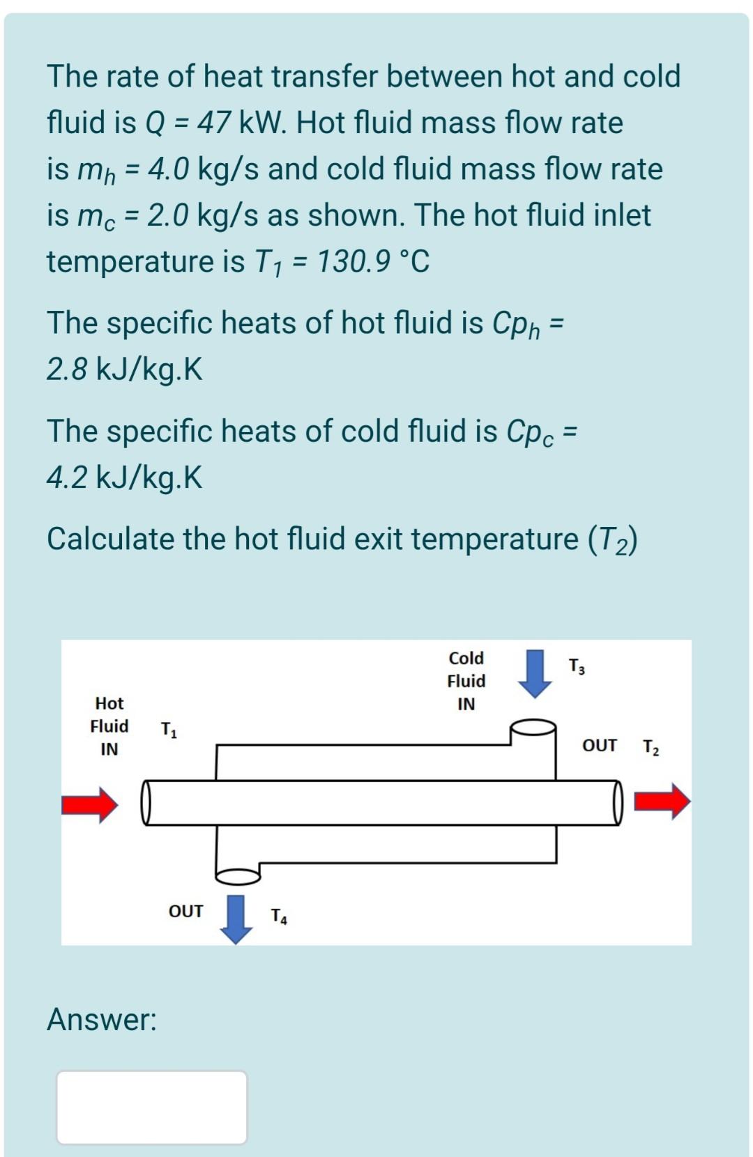 Heat Transfer Hot To Cold