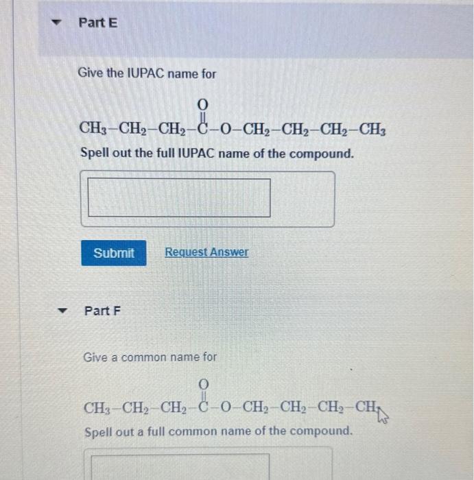 Solved Give the IUPAC name for Spell out the full IUPAC name | Chegg.com