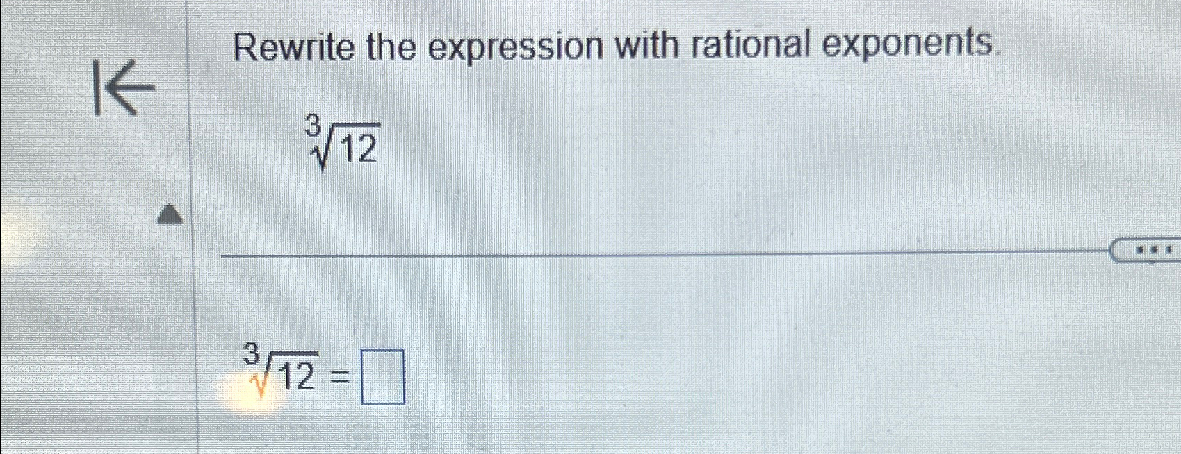 Solved Rewrite the expression with rational | Chegg.com