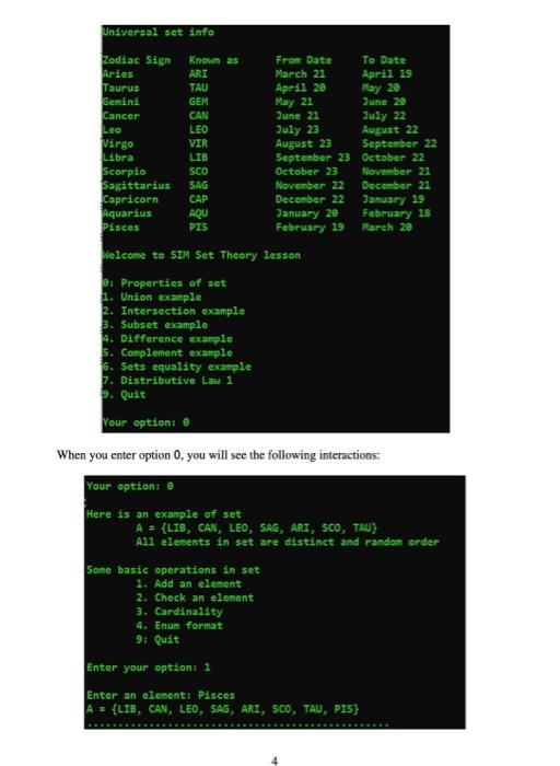 Solved CSIT121 Object Oriented Design and Programming | Chegg.com