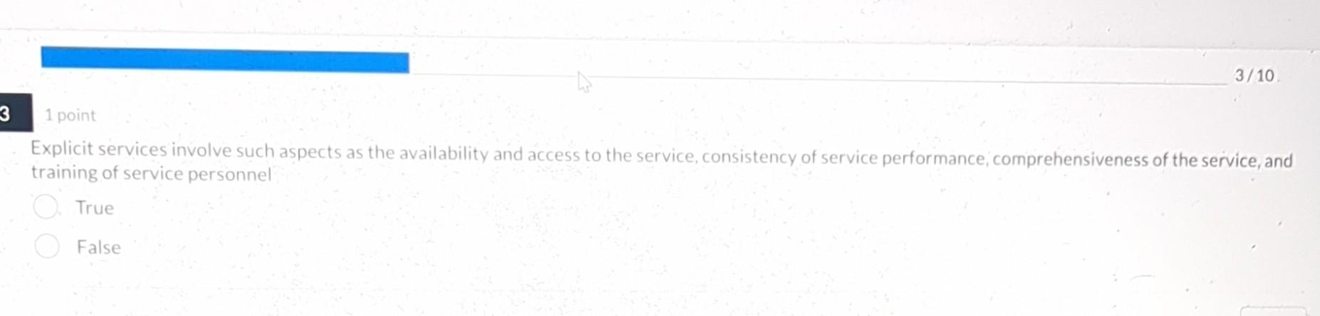 Solved Explicit services involve such aspects as the | Chegg.com