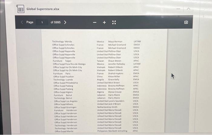 Review the attached Excel file, answer the following | Chegg.com