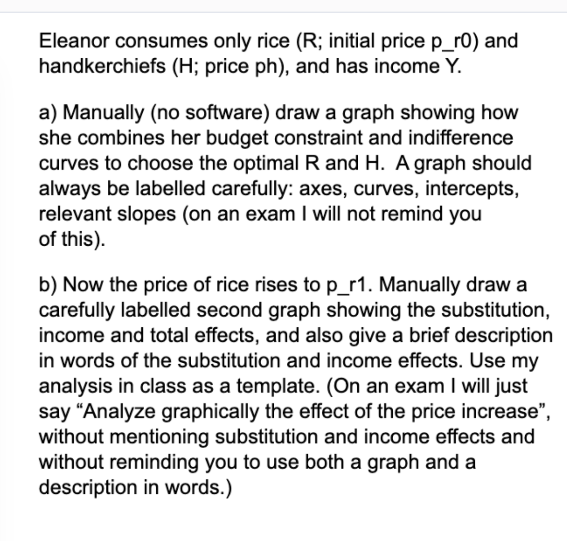 Solved PLEASE PLEASE ACTUALLY DRAW OUT THE GRAPHS!!! I AM SO | Chegg.com