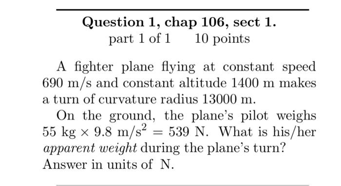 Solved Question 1, chap 106, sect 1 . part 1 of 110 points A | Chegg.com