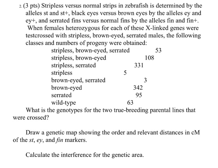 Solved 2. (3 pts) Stripless versus normal strips in | Chegg.com