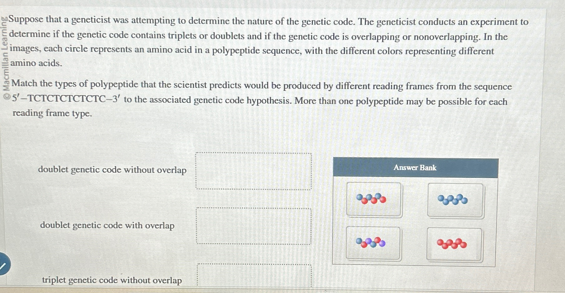 Solved wippose that a geneticist was attempting to determine | Chegg.com